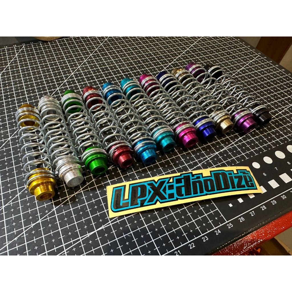 Universal CNC REAR BRAKE SPRINGS HONDA YAMAHA MATIC DUCK CAN (UNIVERSAL ...