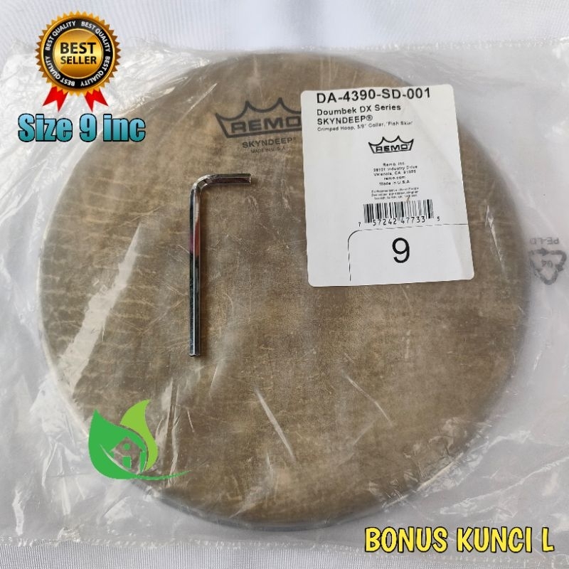 Mika Darbuka Remo 9 inch fishskin original Made in USA | Shopee Malaysia
