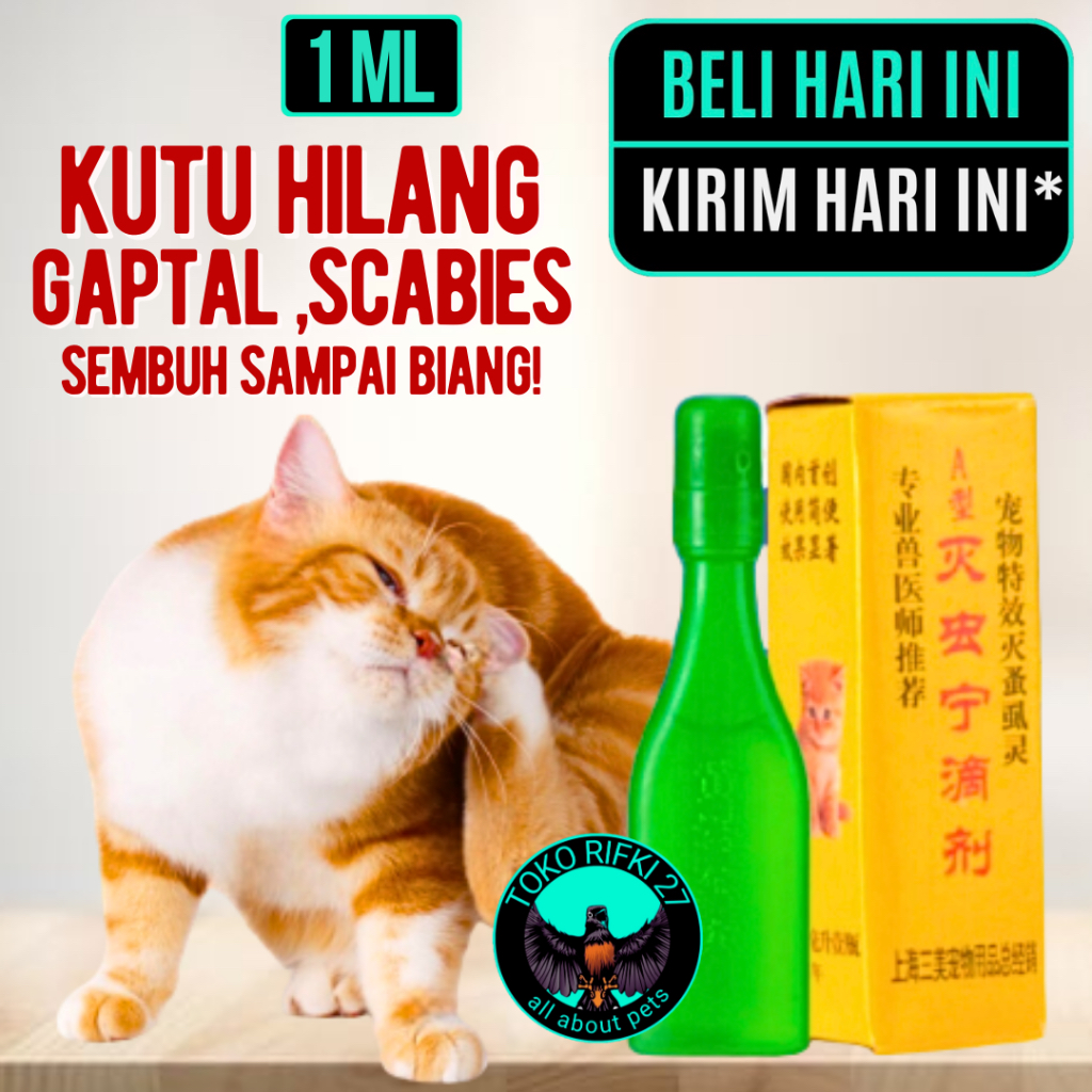 Medicine For Dog And Cat Lice Drops 1 ml | Shopee Malaysia