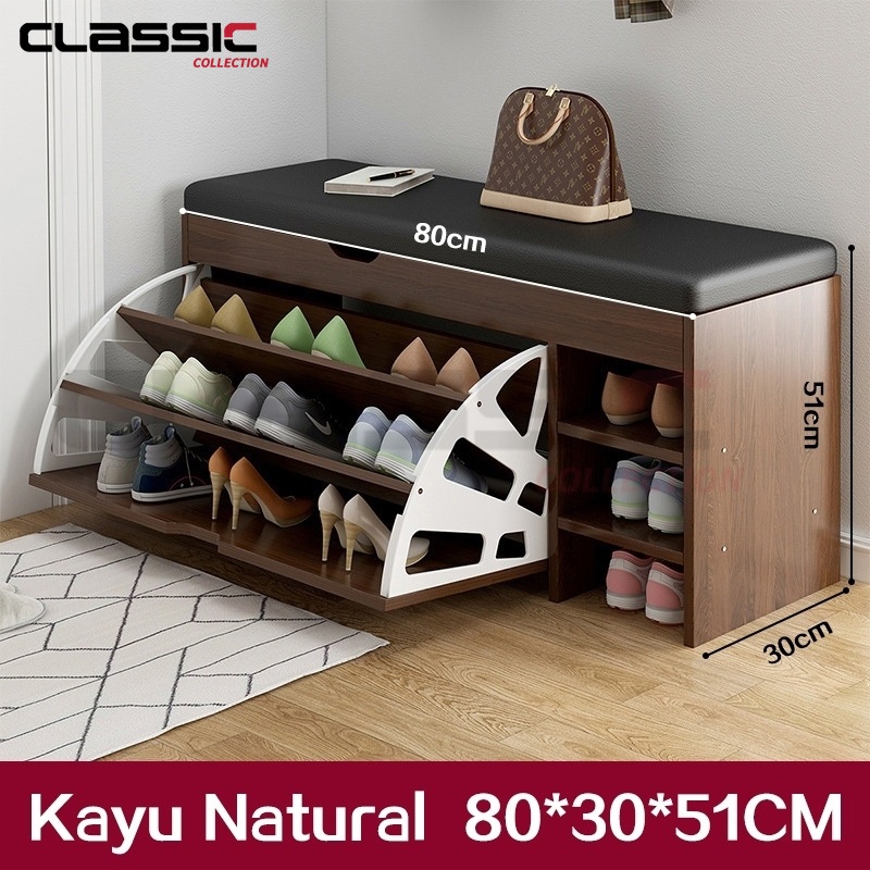 Minimalist Multifunctional Shoe Cabinet / Shoe Cabinet with Sofa Stand ...