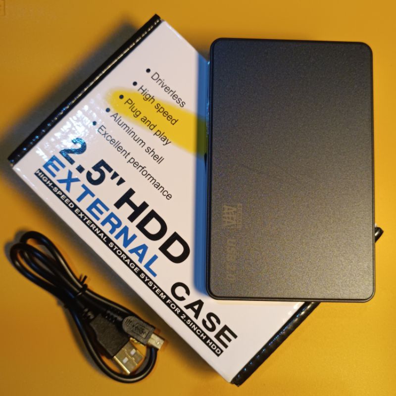 Enclosure 2.5" HHD EXTERNAL CASE usb 2.0 / Casing Hard Disk | Shopee ...