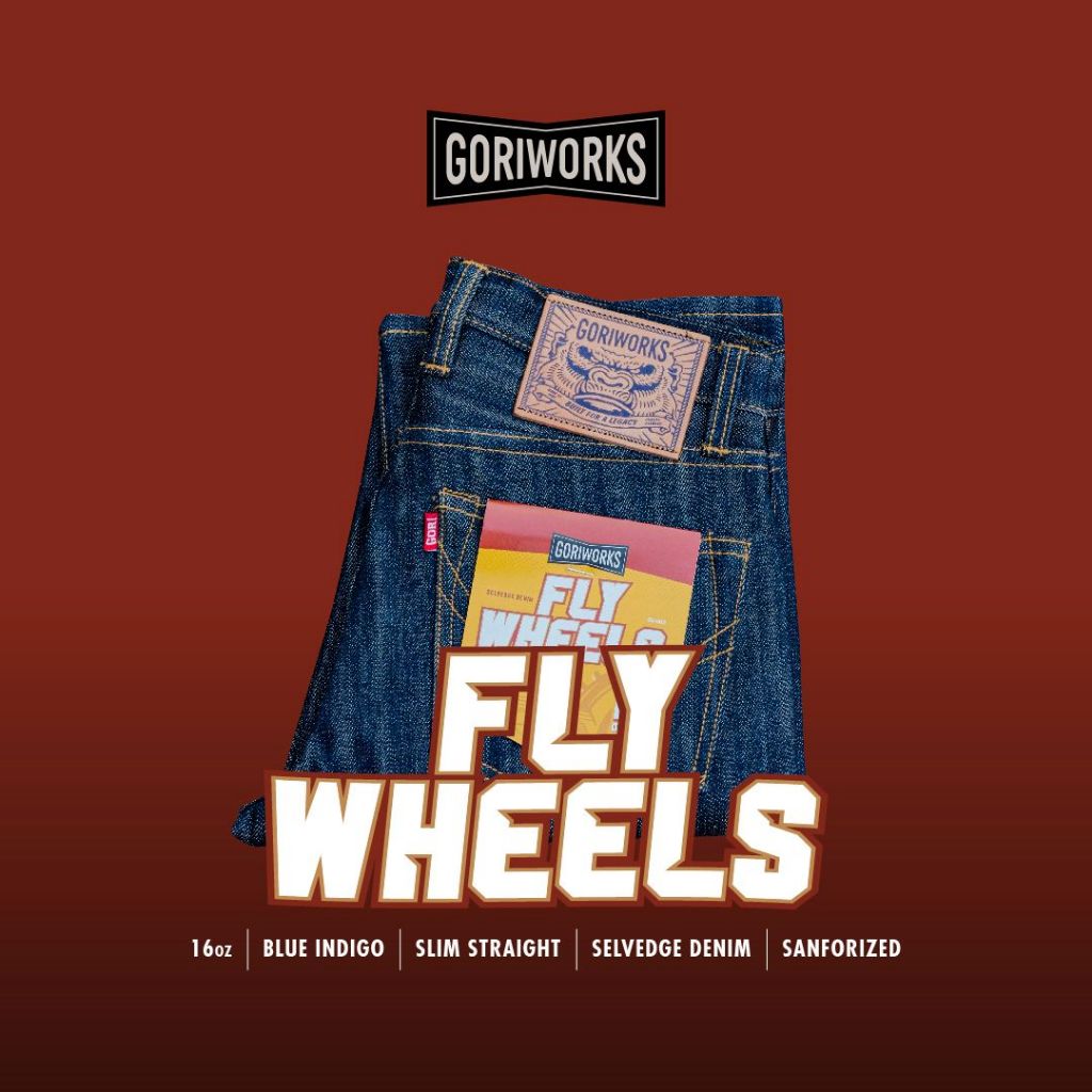Gori Works Denim - Flywheels Selvedge Denim | Raw Selvedge Denim ...
