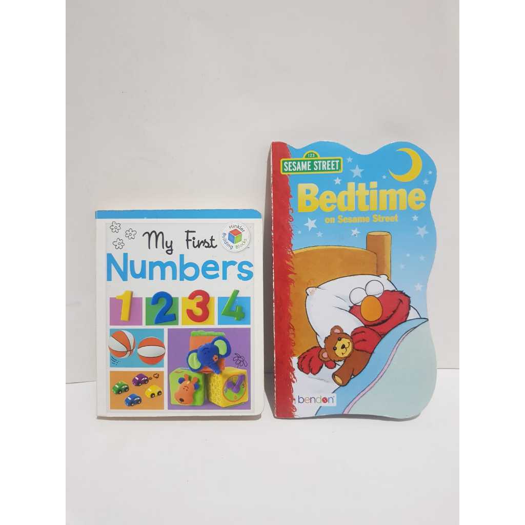Hardbook boardbook baby children's educational book my first numbers ...