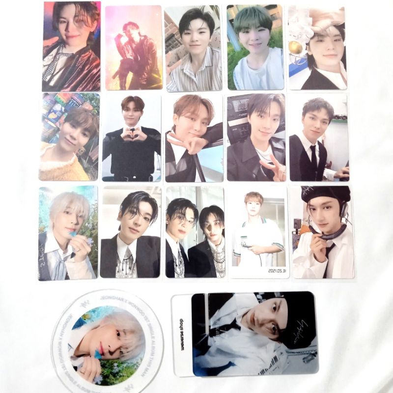 Aab SEVENTEEN PHOTOCARD WOOZI SEUNGKWAN WONWOO JUN HOSHI VERNON DINO ...