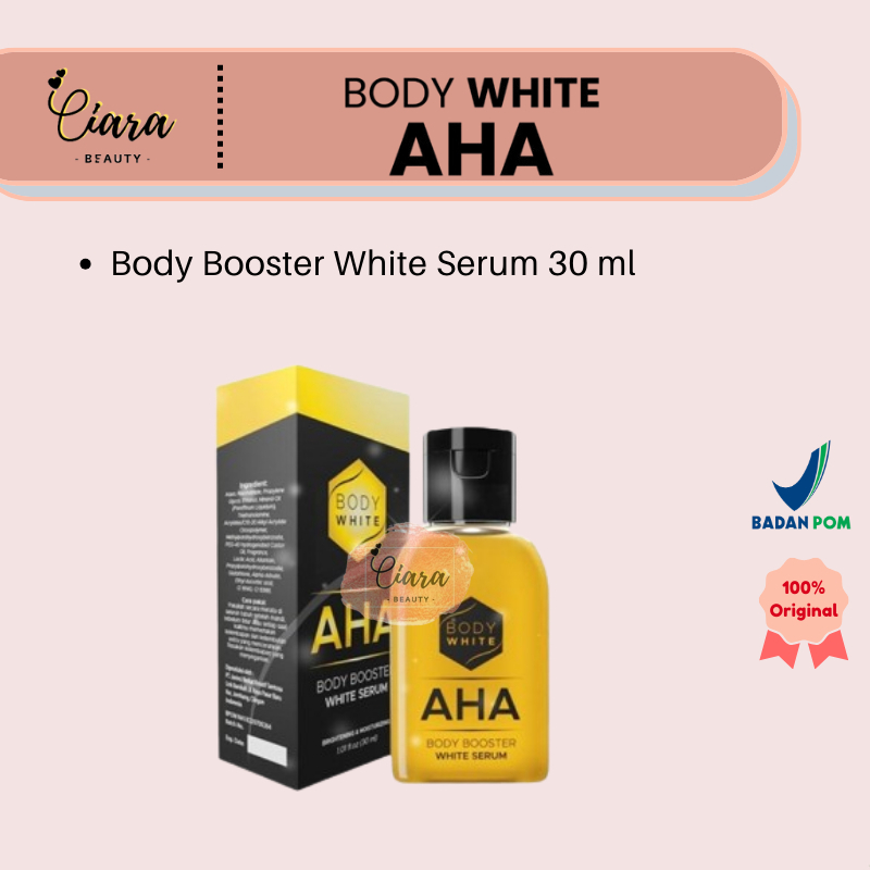 Body White AHA Body Booster White Serum 30ml | Shopee Malaysia