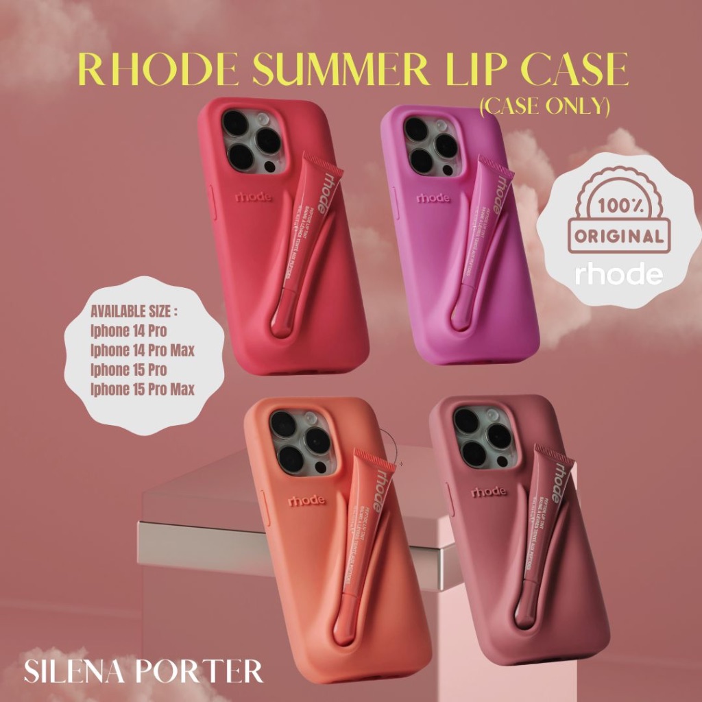 Rhode Lip Case Summer Edition by Hailer Bieber Limited Edition Case ...