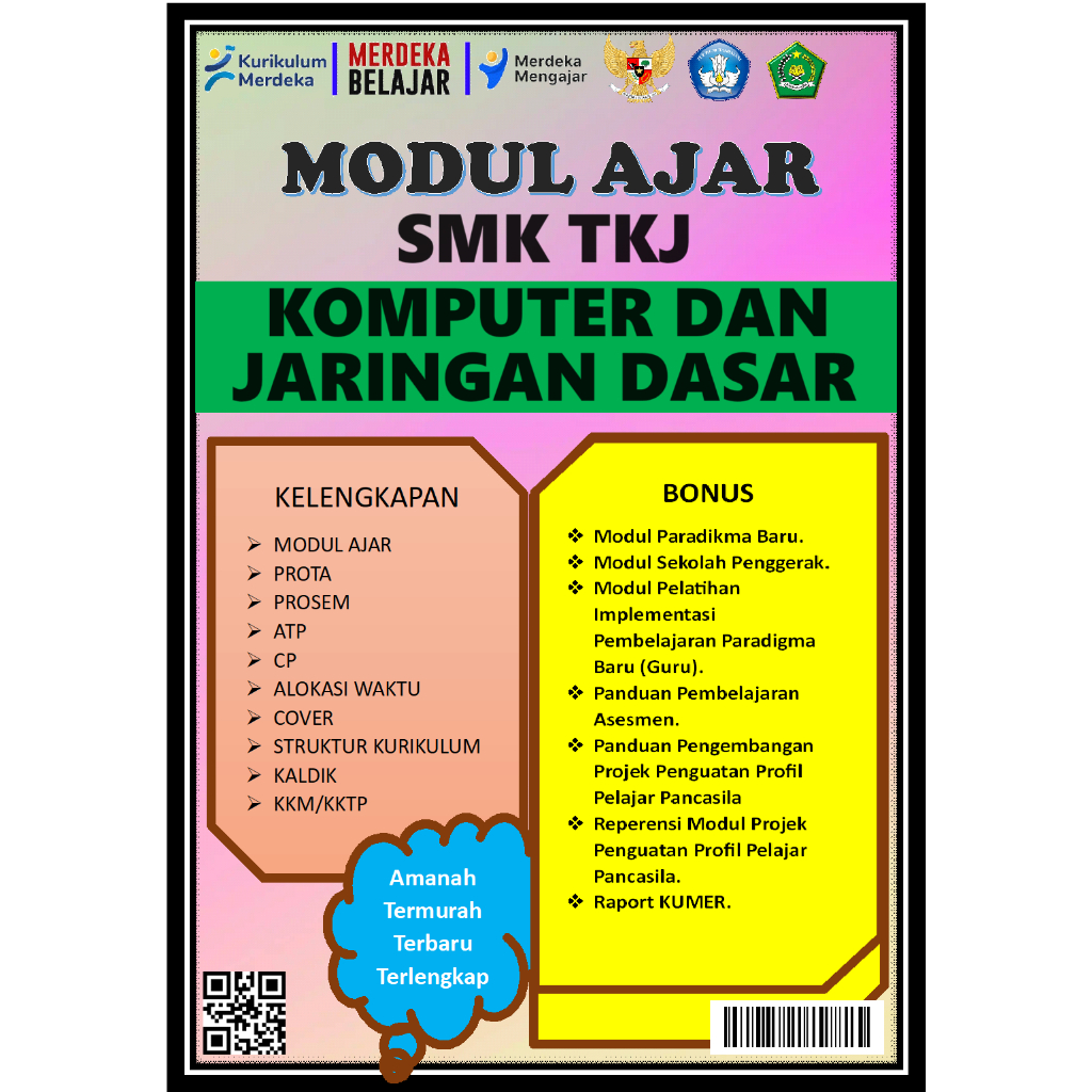 Computer Teaching Module And Basic Network Of Complete MERDEKA ...