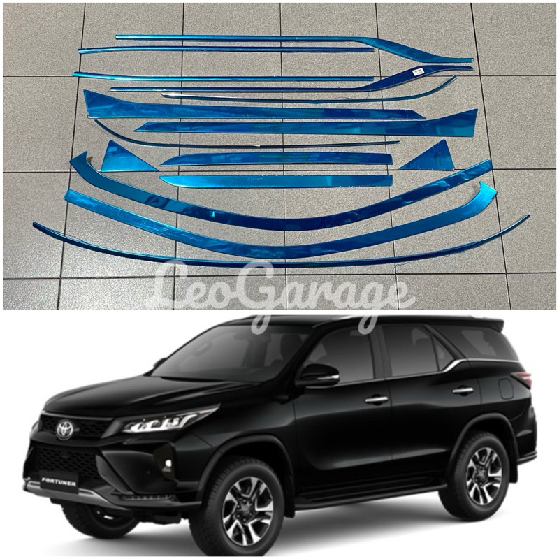 All NEW FORTUNER VRZ 2016 2019 2021 LIS LIST Side Glass FULL BODY ...