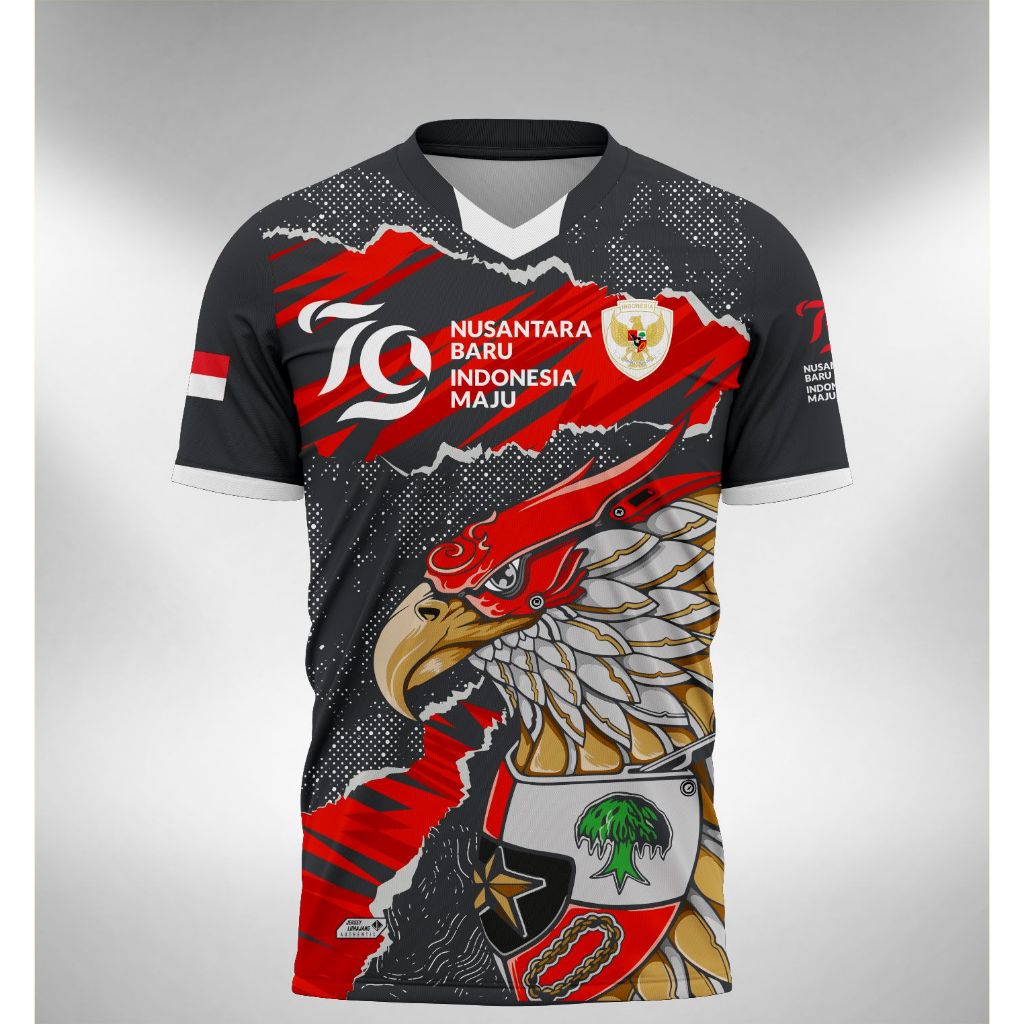 Indonesian National Team Jersey GARUDA RI 79th Anniversary GARUDA SUPER ...