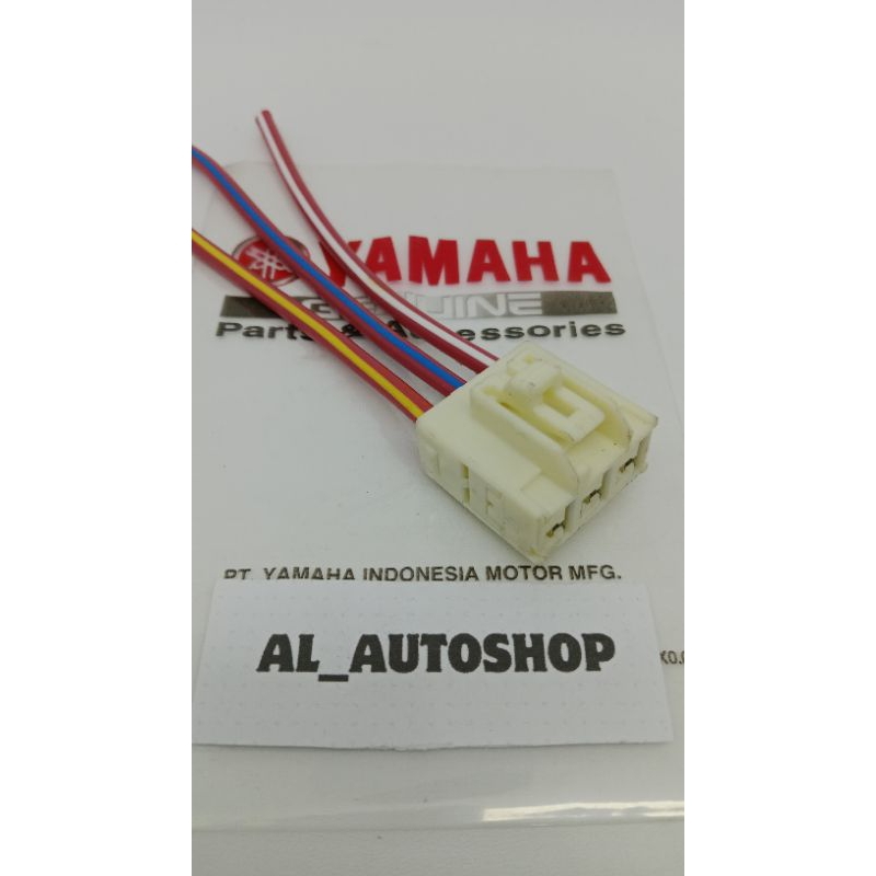 Kiprok ECU ECM ACG Pin 3 female Spool Socket Cable Yamaha Aerox Lexi ...
