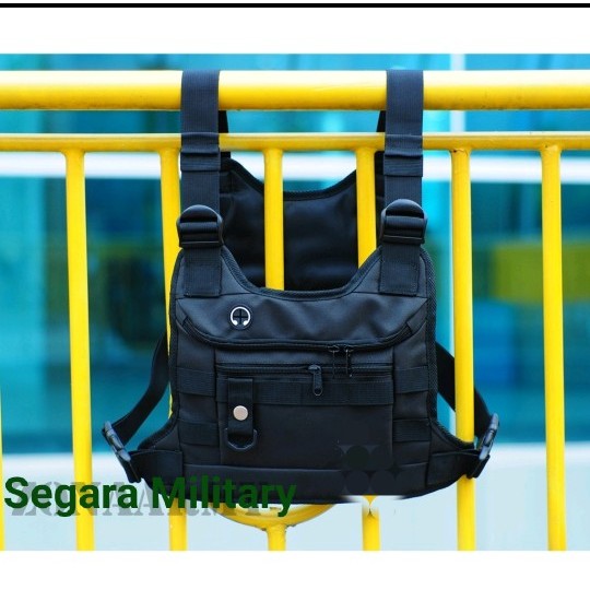 CHESTBAG WATERPROOF / CHESTRIGBAG / NSDA BLACK CHEST BAG (Payable on ...