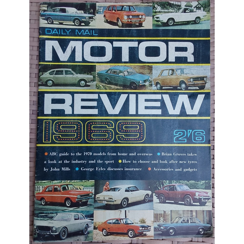 Vintage CAR MAGAZINE - Daily Mail Motor Show Review 1970, (English ...