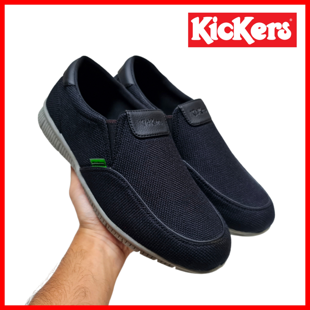 KICKERS MEN'S WORK SHOES SLIP ON FORMAL CASUAL / KICKERS MEN'S COLLEGE ...