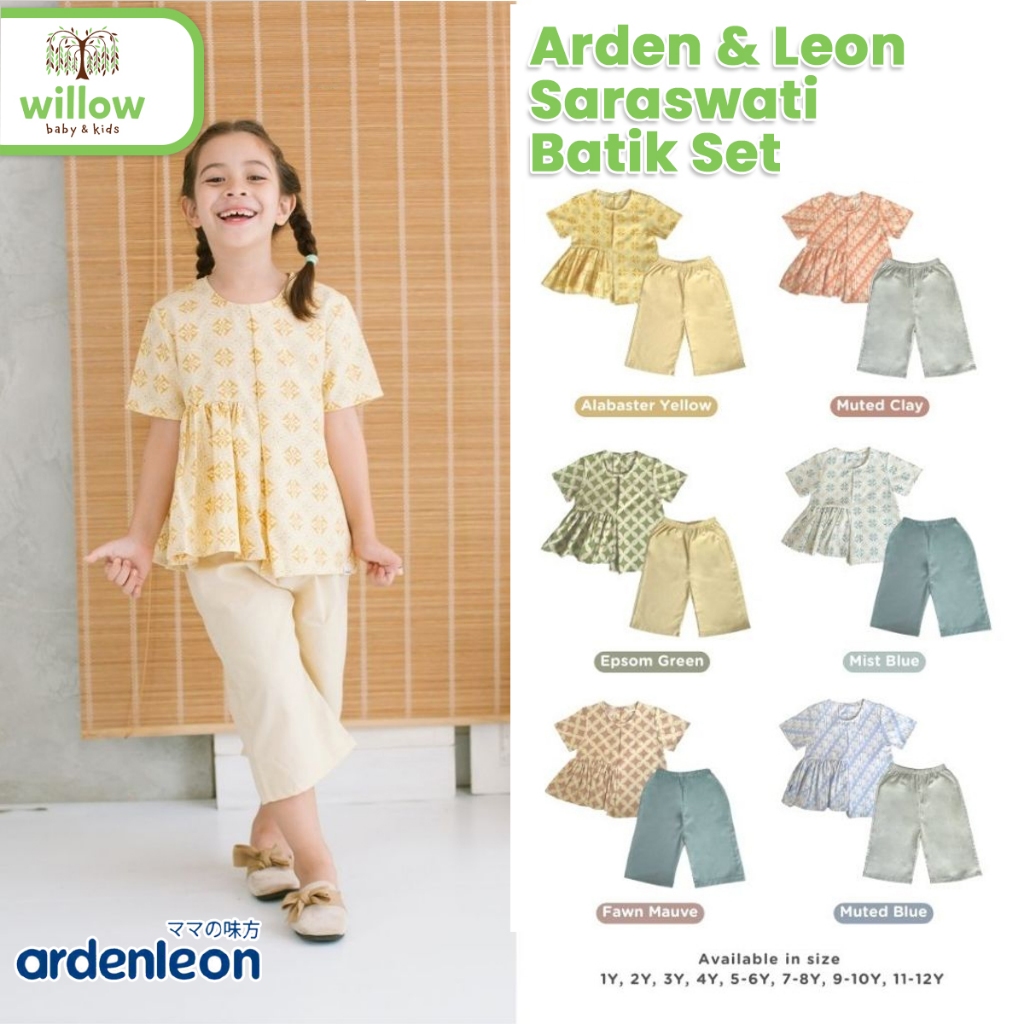 Children's Suit - Arden & Leon Saraswati Batik Set | Shopee Malaysia