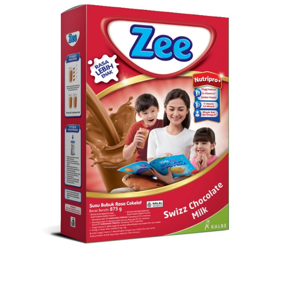 Zee KIDS Regular SWISS CHOCOLATE MILK Powder 875 GRAM | Shopee Malaysia