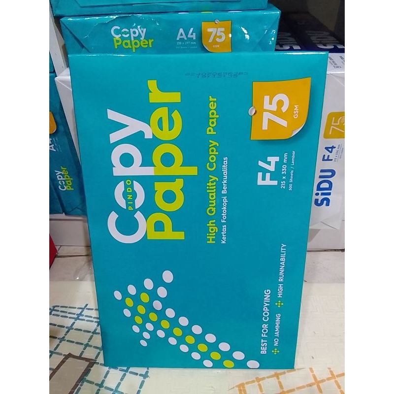 (1Ream) Hvs F4 Paper 75gsm (500 Sheets) | Shopee Malaysia