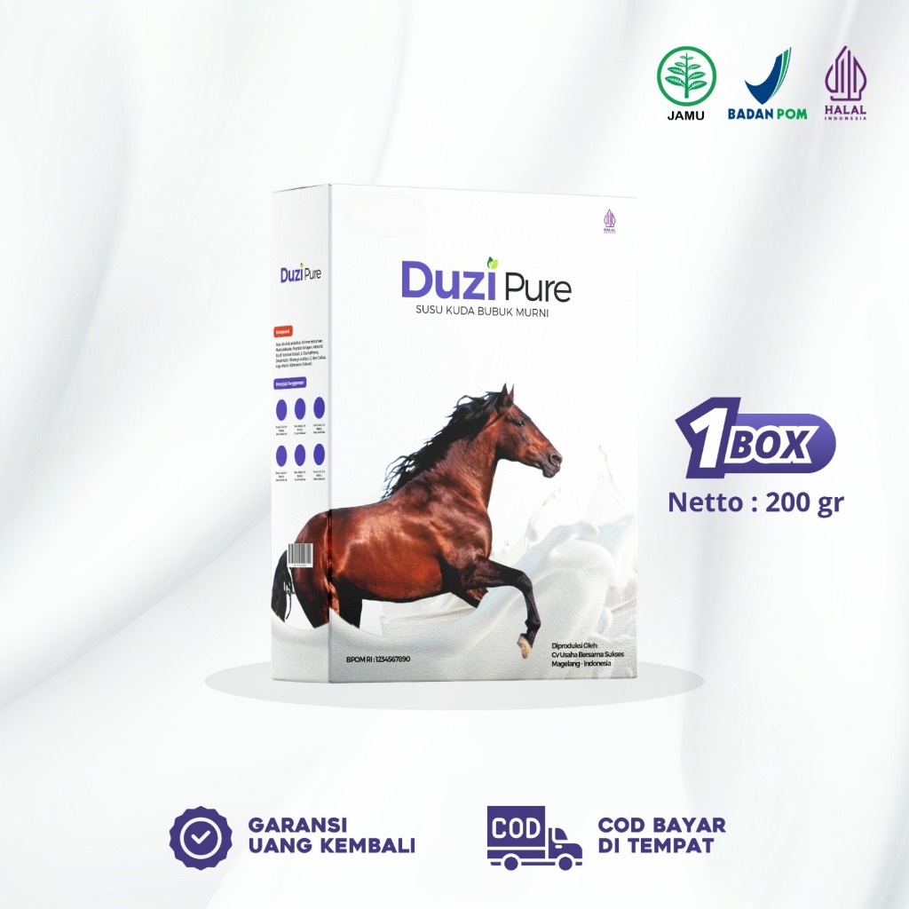 Duzi Pure - Lombok Horse Milk Solution To Overcome Joint Pain, Knee ...