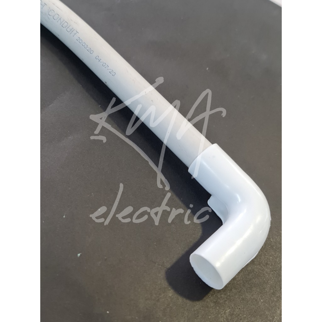Elbow/knee conduit Pipe 20mm sapphire | Shopee Malaysia