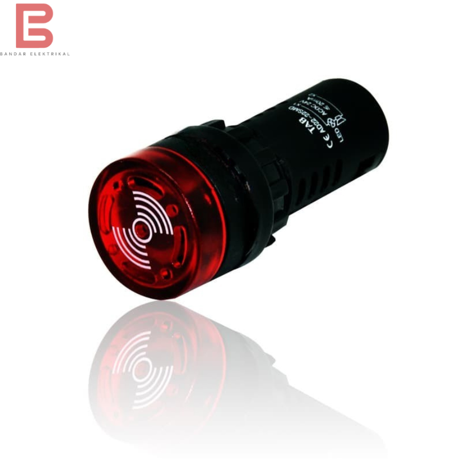 Buzzer Panel 22mm TAB AD22-22MSD (AD16-22SM) Equipped with Buzzer Lamp ...