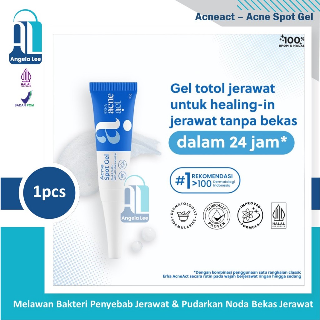 Erha Acneact Acne Spot Gel Medicine For Acne Spots BHA Sulfur ...