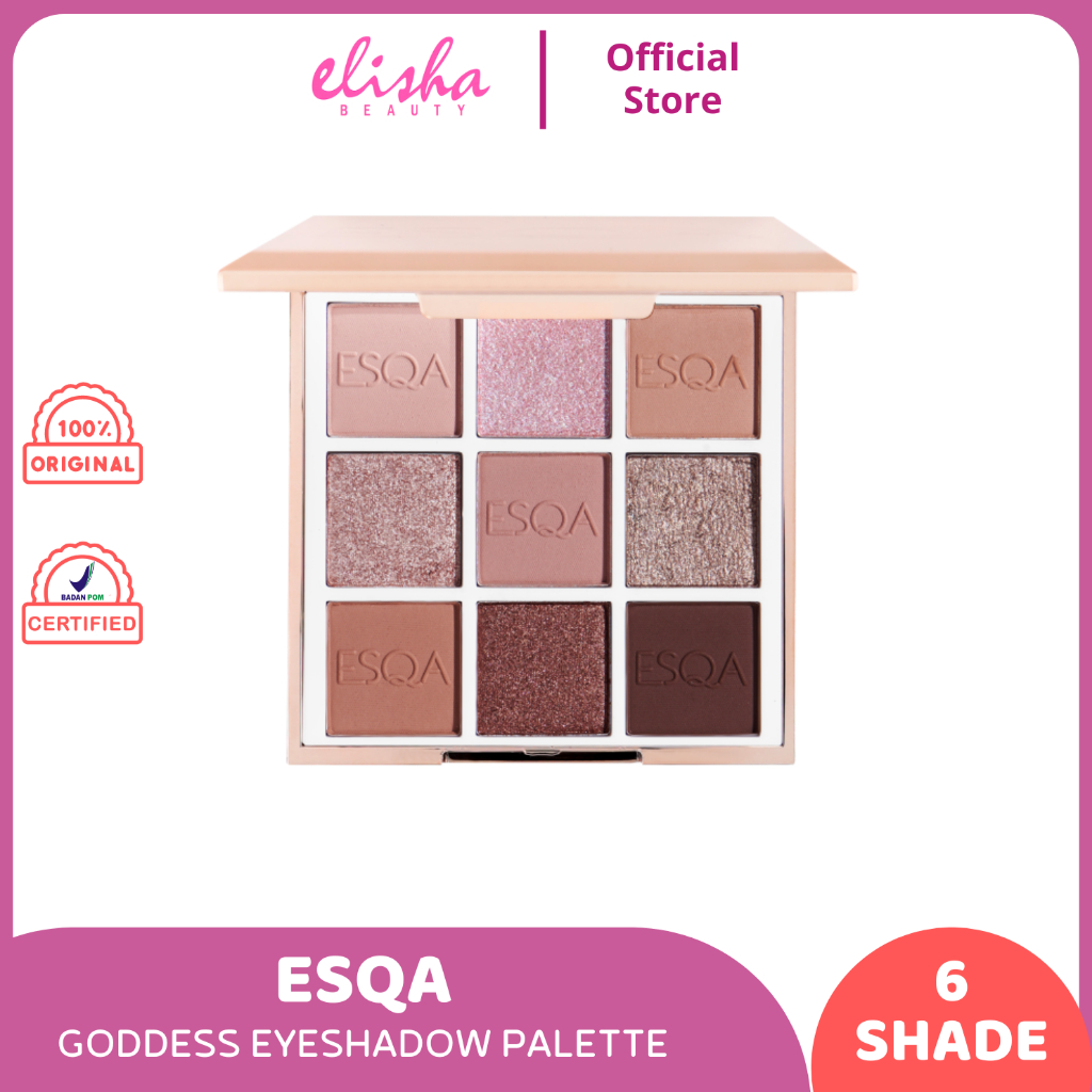 Esqa Goddess Eyeshadow Palette | Shopee Malaysia