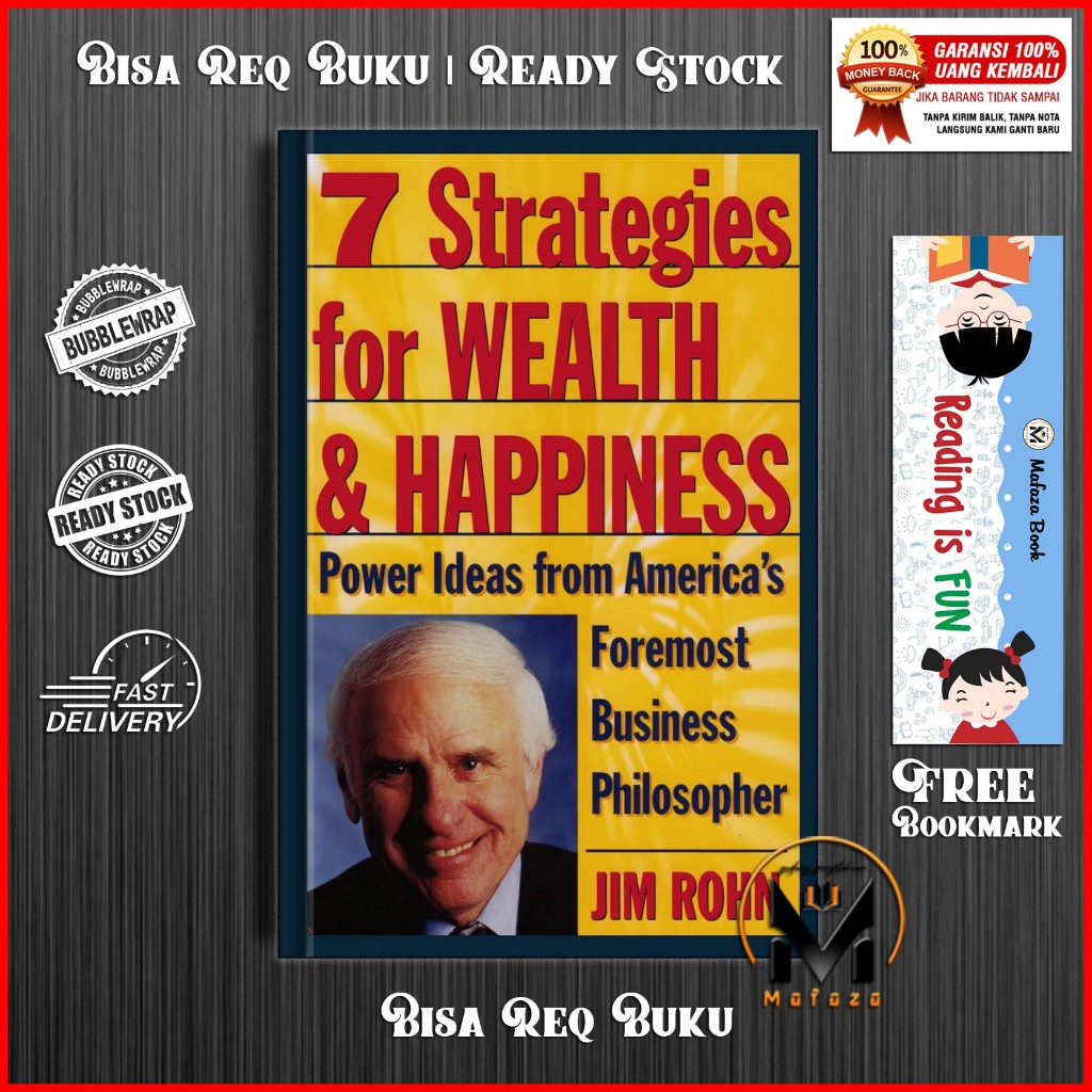 7 Strategies for Wealth & Happiness by Jim Rohn (English) | Shopee Malaysia