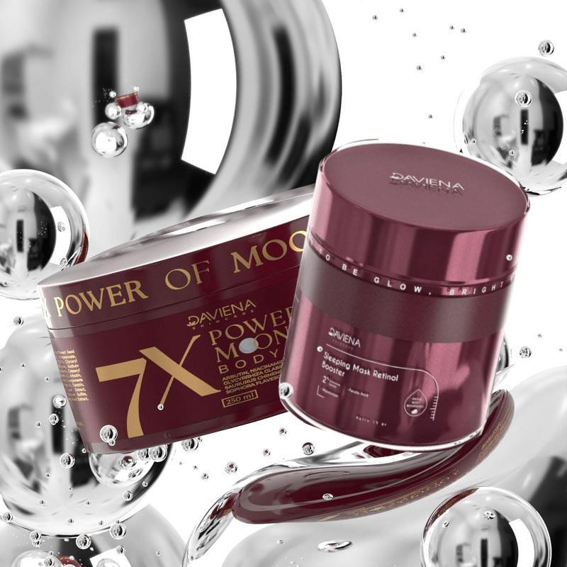 (Get 1+1) HAND BODY DOSTING 7X DAVIENA SKINCARE+SLEEPING MASK RETINOL ...