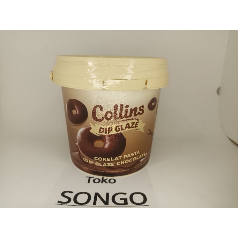 Collins crunchy Chocolate 1 kg/glaze Collins chocolate 1kg/ dip glaze ...