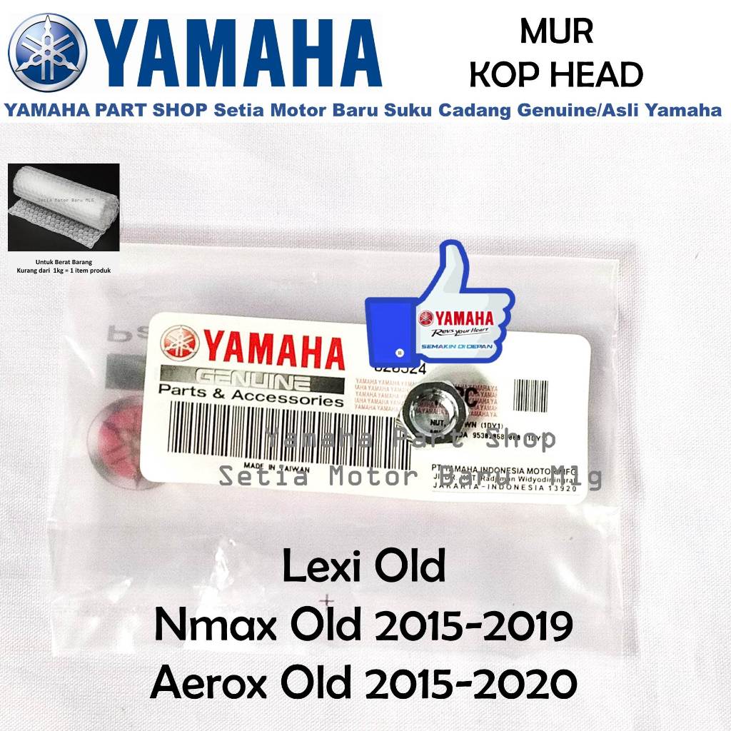 Nmax N Max Aerox Old Lexi Head Head Head Nut Original Original Yamaha ...