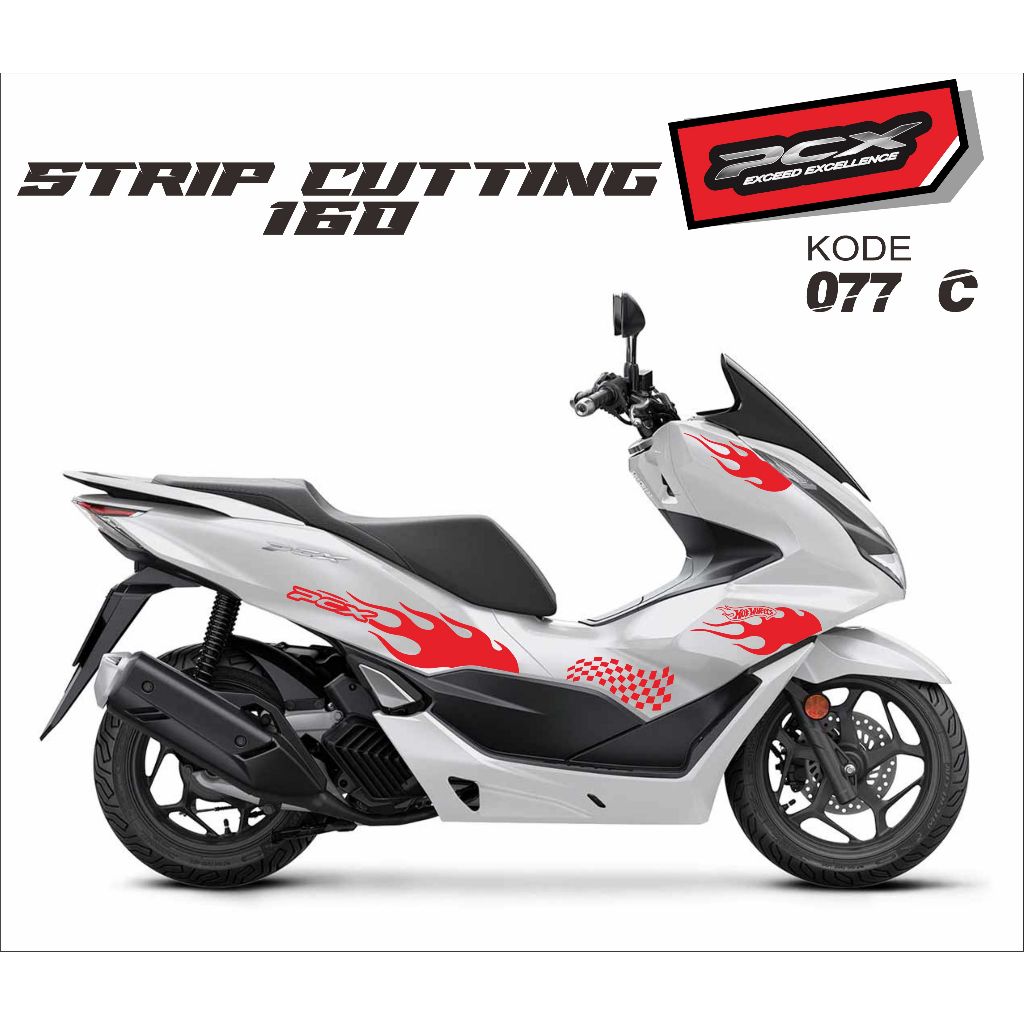 Sticker Striping Cutting All Honda PCX 160 Code 077 | Shopee Malaysia