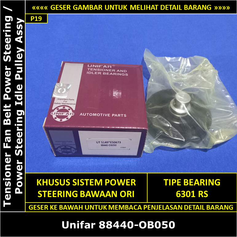 Tensioner Fan Belt Power Steering Suit Toyota Corona Mark 2/Mark II 21R ...