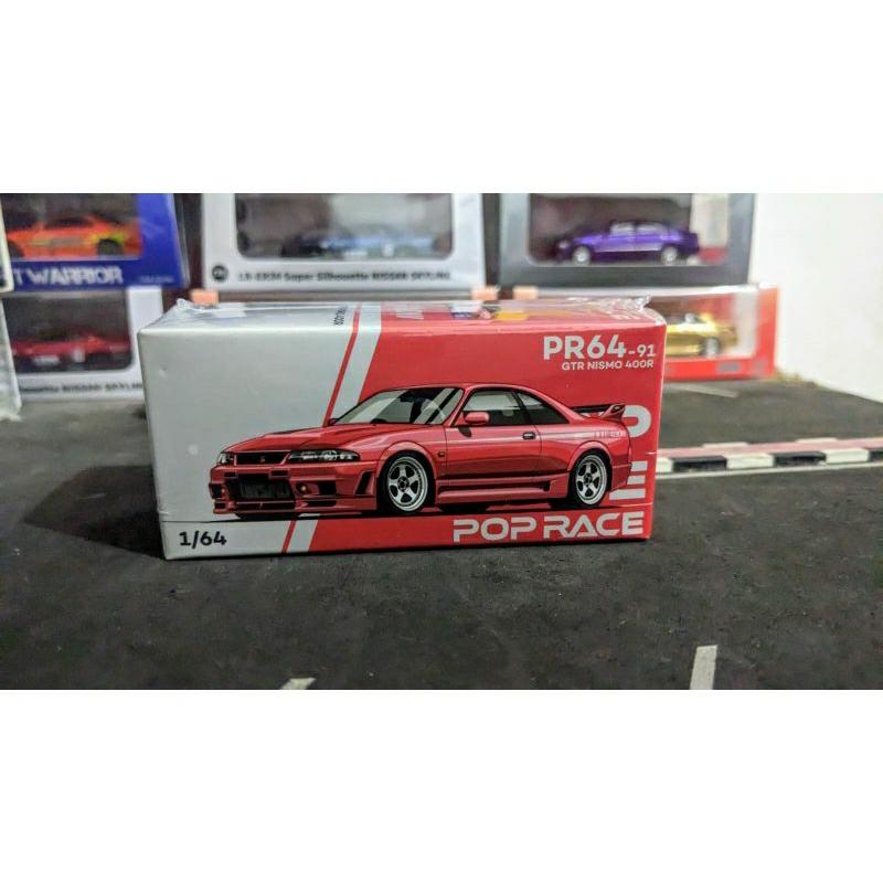 Diecast Pop Race Nissan Skyline GTR R33 Nismo Red Seal | Shopee Malaysia