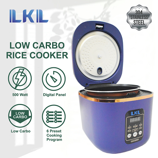 Nikita Super Com Less Sugar - 1,2 Liter Digital Rice Cooker LkL ...