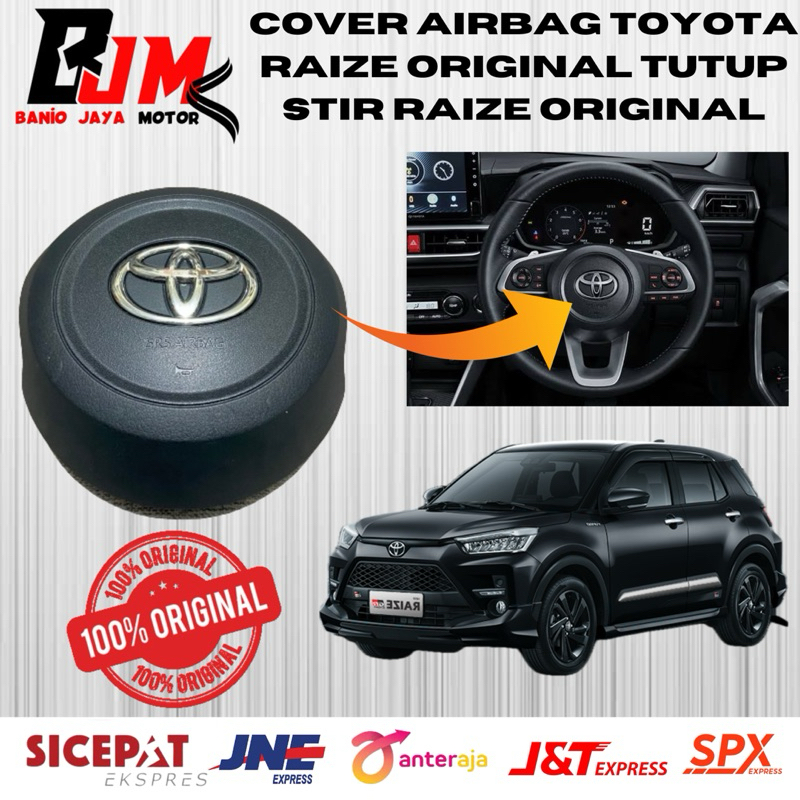 Original TOYOTA RAIZE steering wheel airbag cover srs airbag | Shopee ...