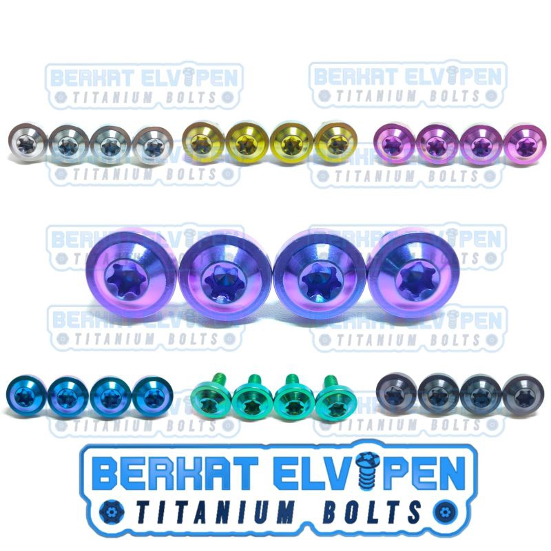 Honda Adv 150 Fender Ear Titanium Bolts | Shopee Malaysia