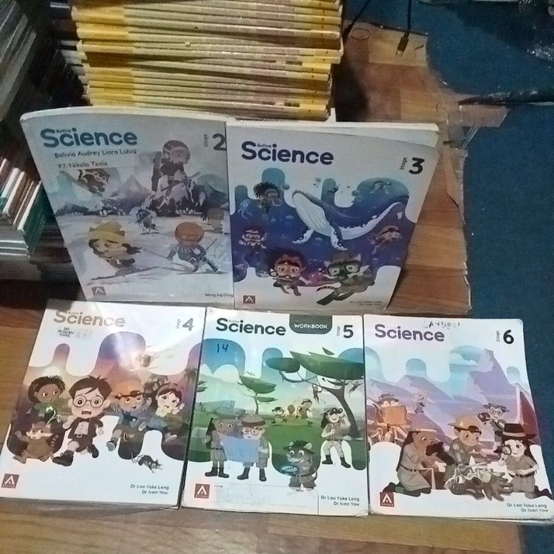 Active SCIENCE PACKAGE BOOK STAGE 2,3,4,5,6 ALSTON | Shopee Malaysia