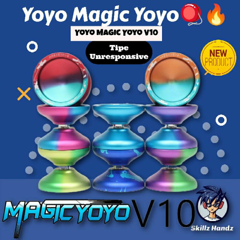 Yoyo Magic Yoyo V10 (Unresponsive) 8 Variants | Shopee Malaysia