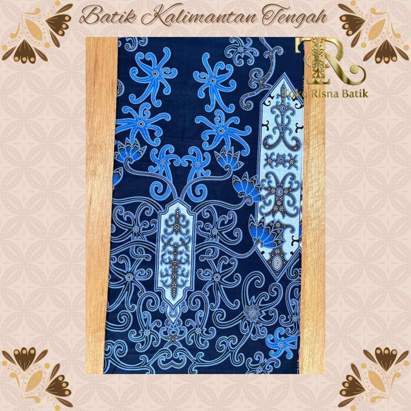KATUN Premium Cotton Talawang Motif Talawang Batik Fabric (Price per ...