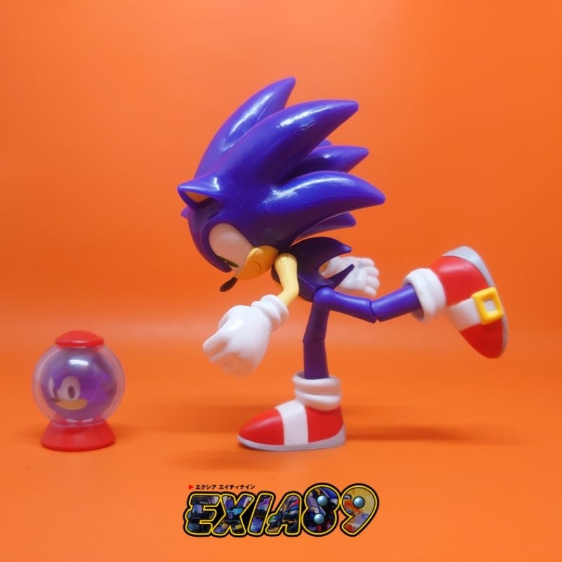 Sonic The Hedgehog 4-Inch Articulated Action Figure - Sonic With 1-Up ...