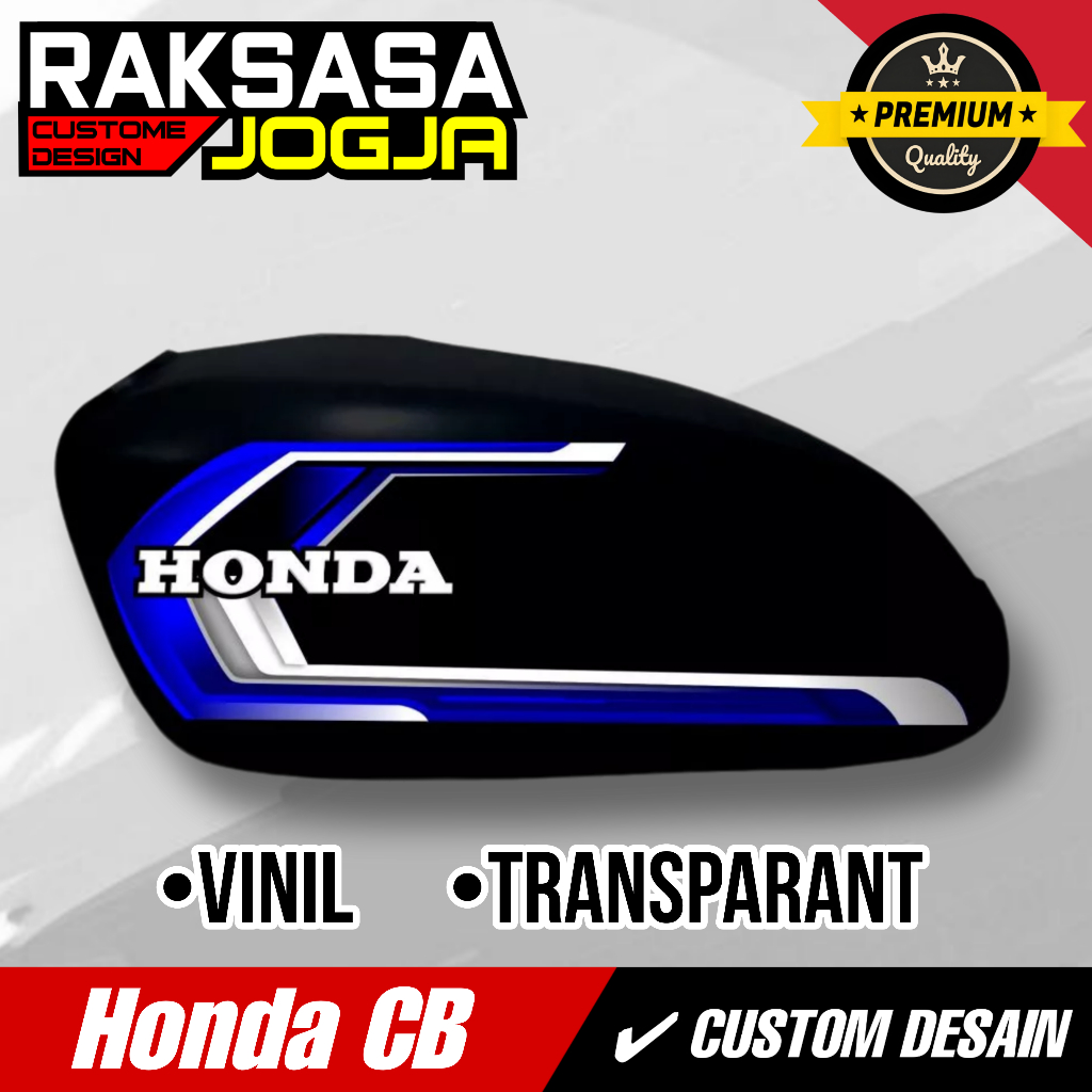 Striping CUSTOM HONDA CB100 Classic Variation Of PREMIUM QUALITY 100% ...