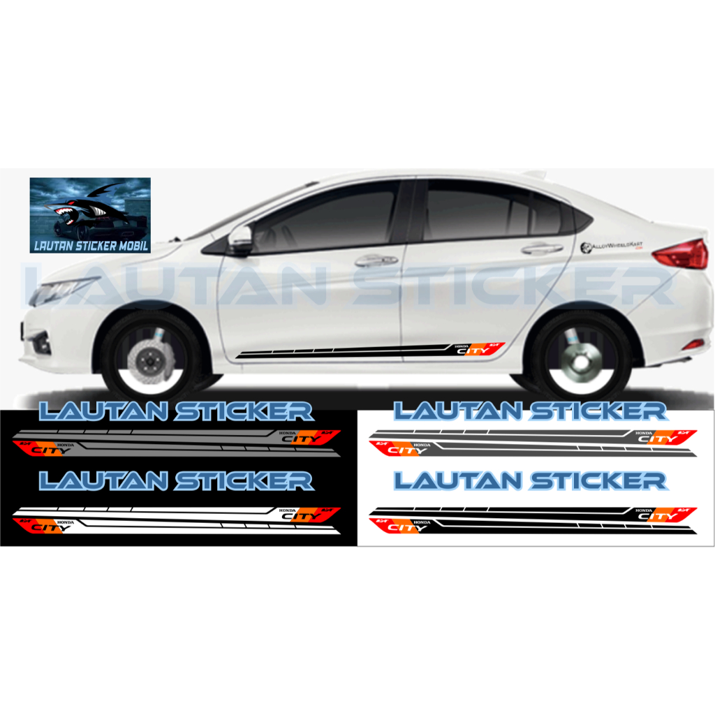 Honda city car sticker cutting, city car list sticker | Shopee Malaysia