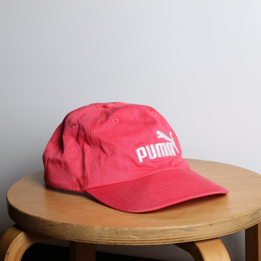 Puma Logo Caps Pink (Unit) | Shopee Malaysia