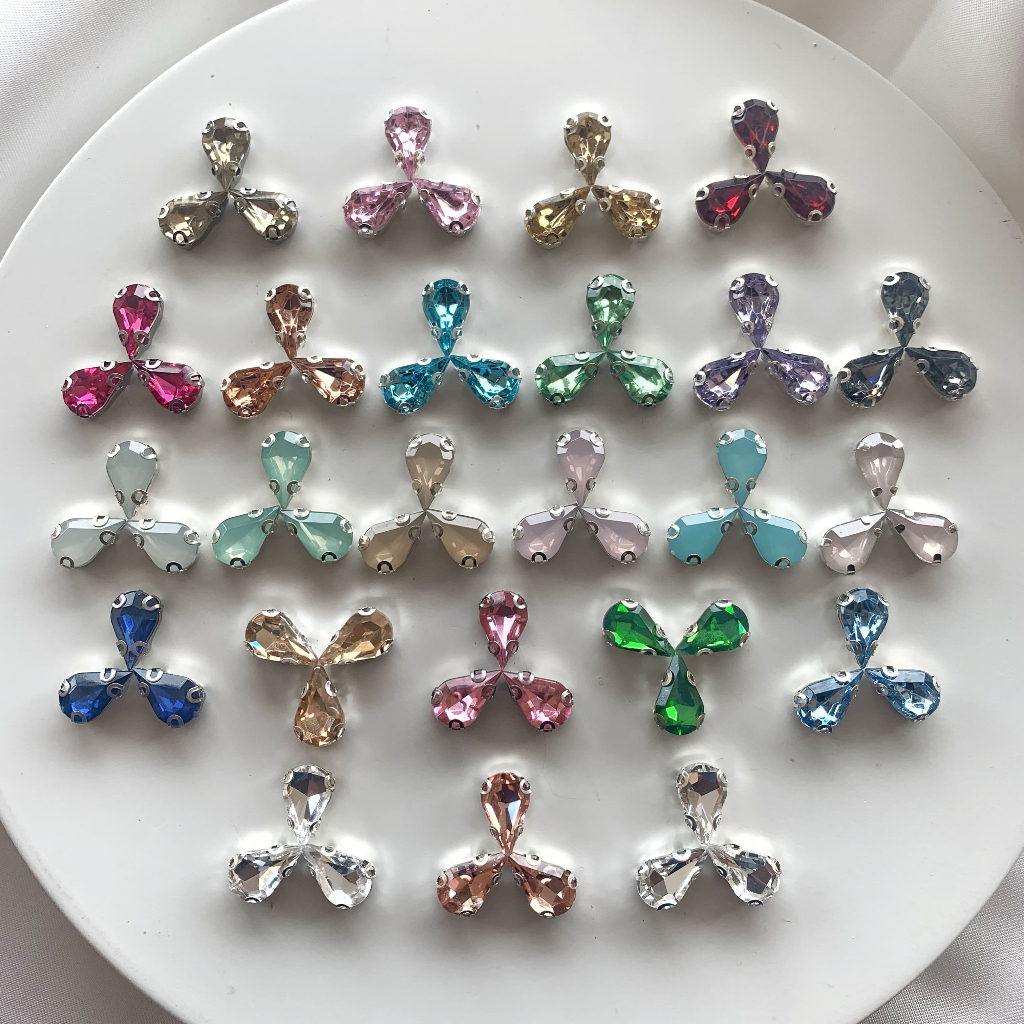 8x13mm Drop Shell / Diamond Shell / Various Drop Shell Gems (PERLUSIN ...