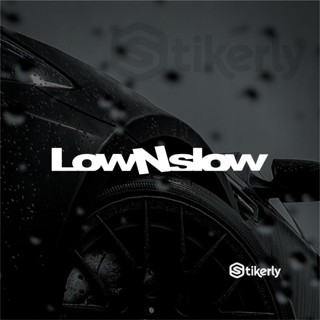 Low N Slow StikCut Sticker | Shopee Malaysia