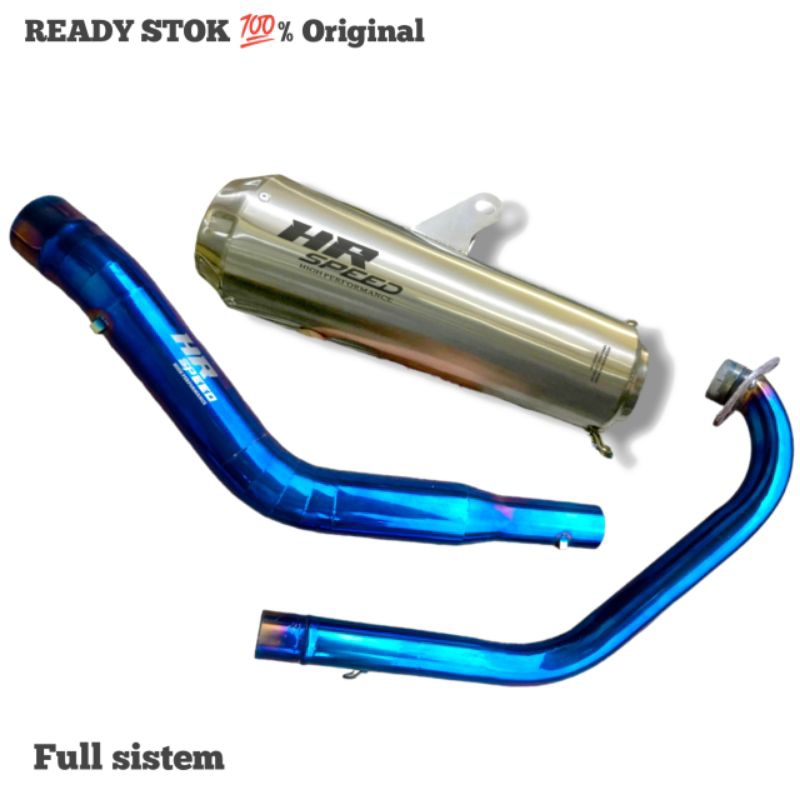 Exhaust fullset R15 CBR150R CB150R GSX Vixion Sonic Satria Fu mx king ...