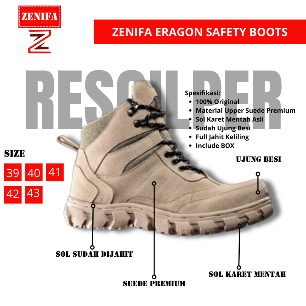 Outdoor CREAM PREDATOR SHOES MEN'S SAFETY SHOES HIKING SHOES MOUNTAIN ...