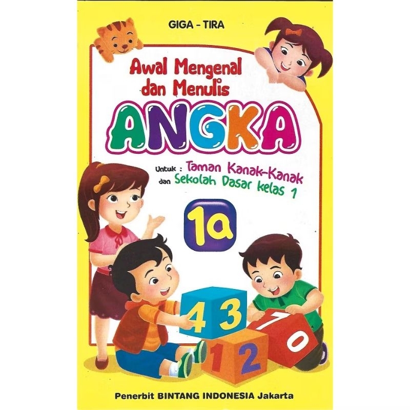 Early Book To Know And Write Numbers 1A - 1B/book To Learn Grade 1 SD ...