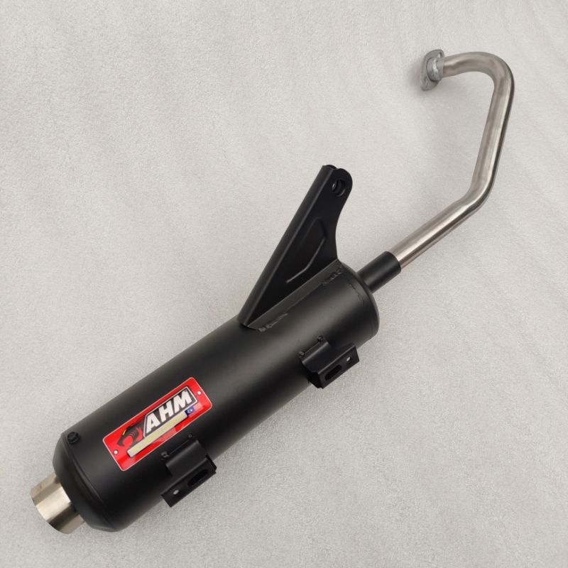 Ahm exhaust muffler pipe for mio i 125/m3/mio sporty/mio soul i/gt/mio ...