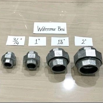 Iron watermur 3/4 Galvanized water Nut 0.75" watermor galvaniz Iron ...