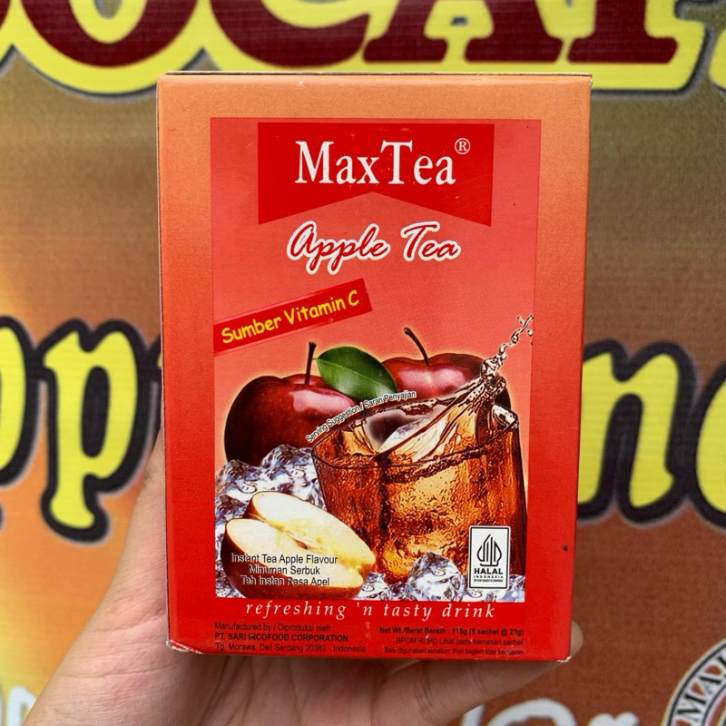 Maxtea Apple Tea Box Of 5 scht Apple Tea Fruit Drink Apple Flavor ...
